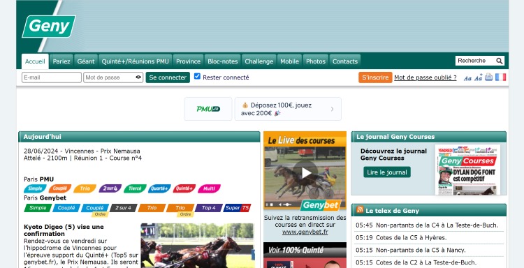 Geny Courses, pour des paris hippiques à distance simplifiés - Amandine & Dora